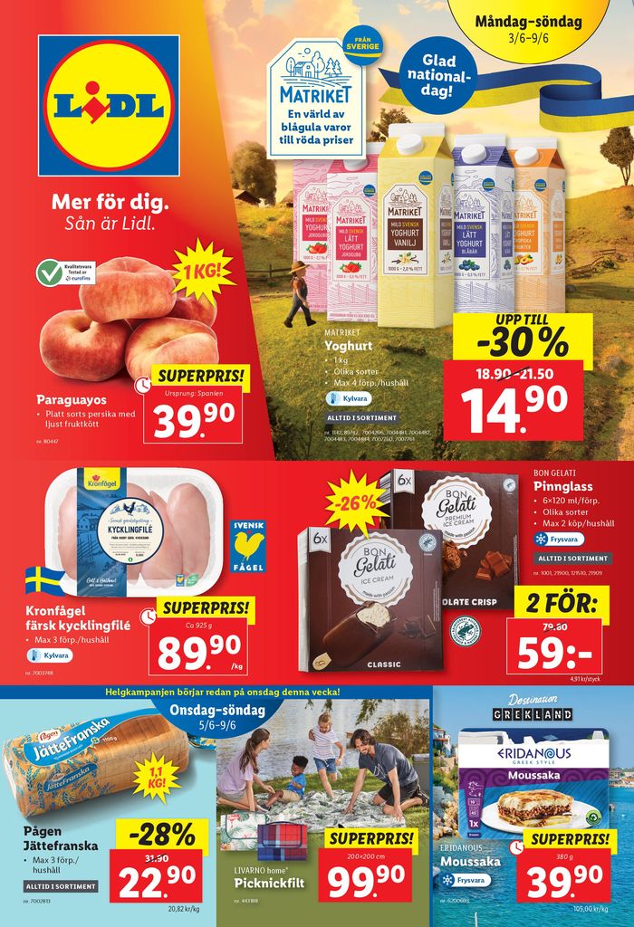 Lidl i Trelleborg | Erbjudanden & Reklamblad Mors dag | Tiendeo